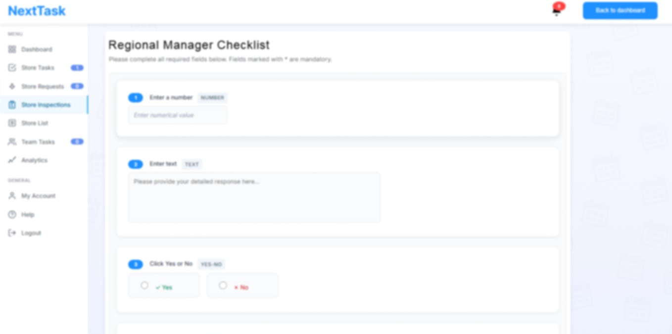 NextTask: Retail Task Manager App | Retail Tech Solutions